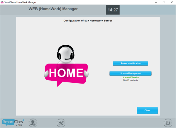 Configuring Smartclass Web Manager 7087