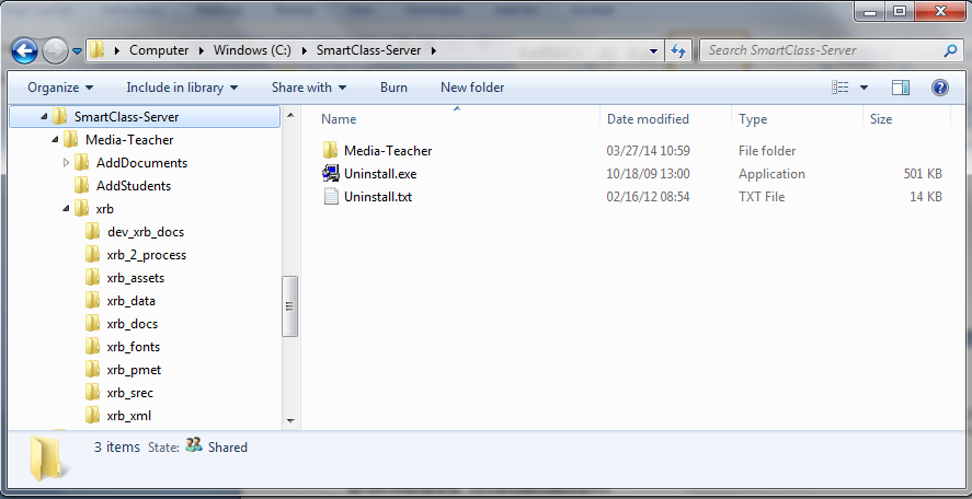 How to install SmartClass Server