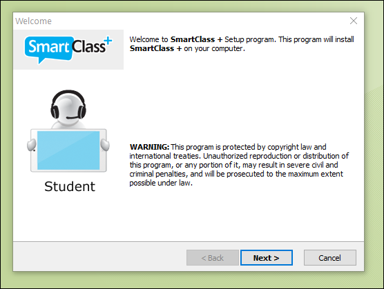 SmartClass HUB and LIVE - Installed Apps for Students